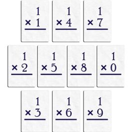 flashcard - multiply 1