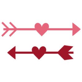 2 cute drawn arrows