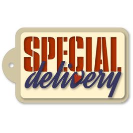 special delivery tag