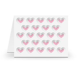 a2 stacking card base hearts|177622
