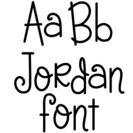 jordan font