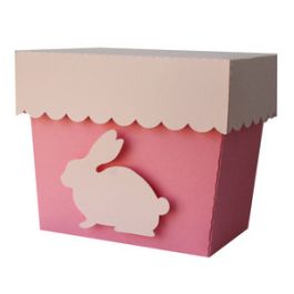bunny rabbit box with lid|190246