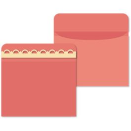 lacy loop flap a6 envelope