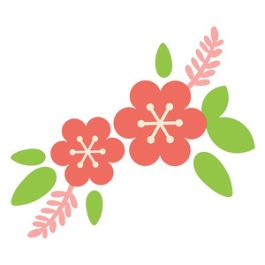 simple flower flourish