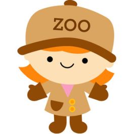 zoo keeper girl - at the zoo