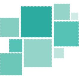 perfect scallop squares