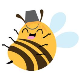 whats the buzz - bee laughing