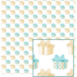 wrapped present pattern