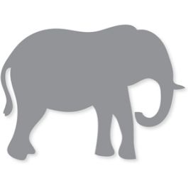 side elephant