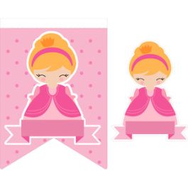princess flag tag|200093