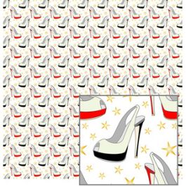 ritzy high heel pattern