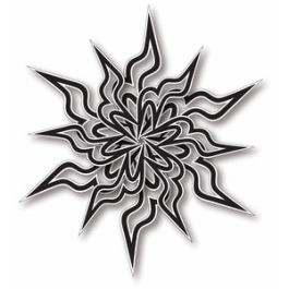 musical mandala - quarter rest note