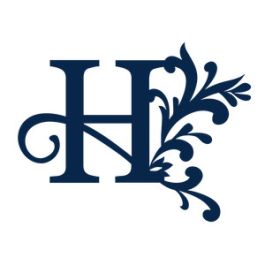 cursive floral monogram d