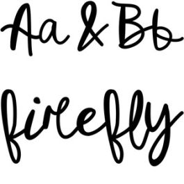 firefly script font