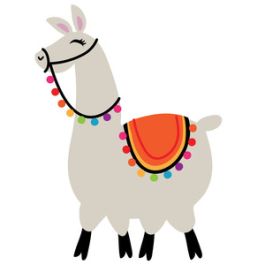alpacalpyse llama ball trim