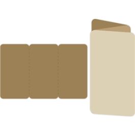 simple trifold card