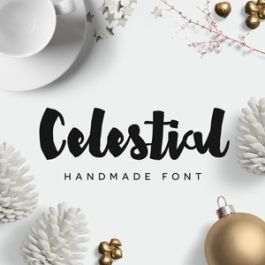 celestial font