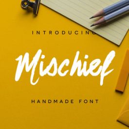 mischief font