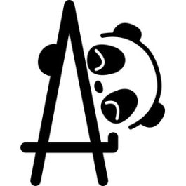 panda letter a