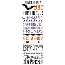 advice from a bat phrase