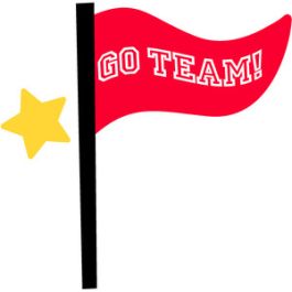 go team banner - back to school