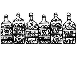 potions halloween border