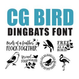 cg bird dingbats