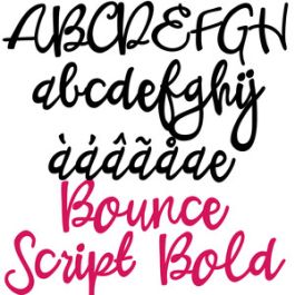 pn bounce script bold