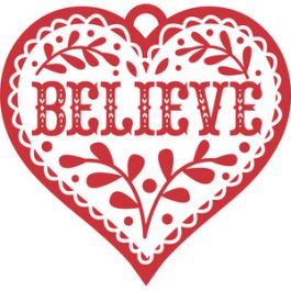 folklore scandi believe heart ornament