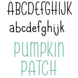 pumpkin patch font
