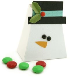 snowman treat box|Silhouette Design Store