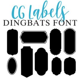 cg labels dingbats