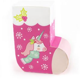 unicorn christmas stocking box