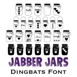 jabber jars dingbats font