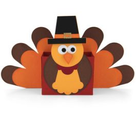 3d turkey favor box