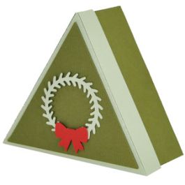 small christmas tree gift box decoration