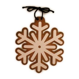snowflake stick ornament