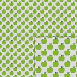green apple pattern