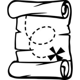 secret treasure map