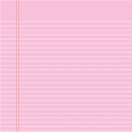 pink notebook paper