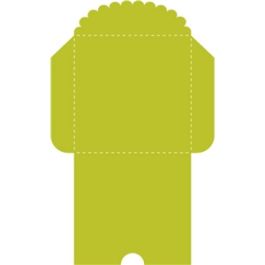 envelope: scallop flap