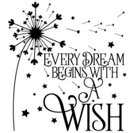 every dream begins with a wish quote