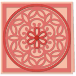 flower filigree overlay 5x5 card|264115