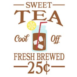 sweet tea sign