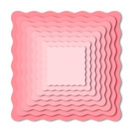 nested wavy squares|266995