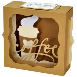 coffee time gift card box