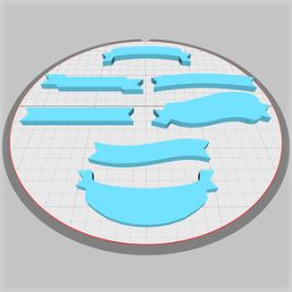 ribbon banner embellishment collection