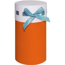 cylinder ribbon box