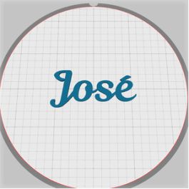 jose name pendant