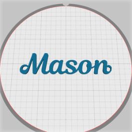 mason name pendant